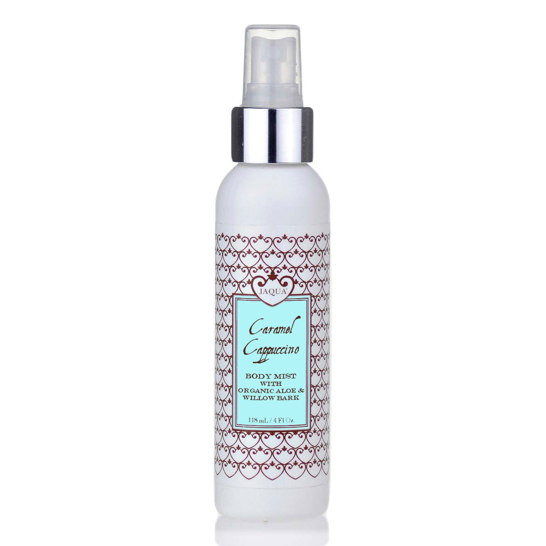 Caramel Cappuccino Hydrating Body Mist with Organic Aloe & Willow Bark ...