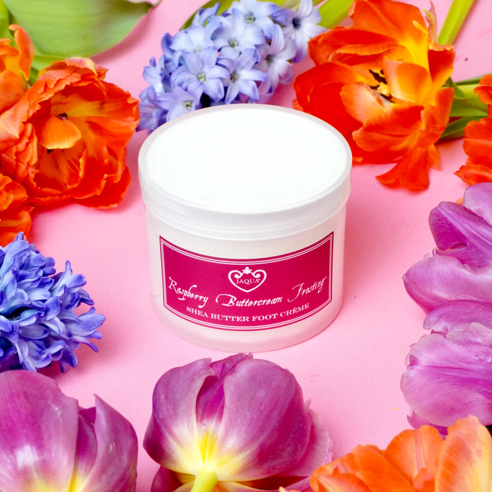 Raspberry Buttercream Frosting Foot Crème – Jaqua